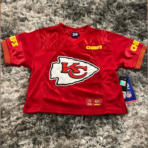 NFL | Tops | Womens Kansas City Chiefs Crop Jersey Size S | Poshmark